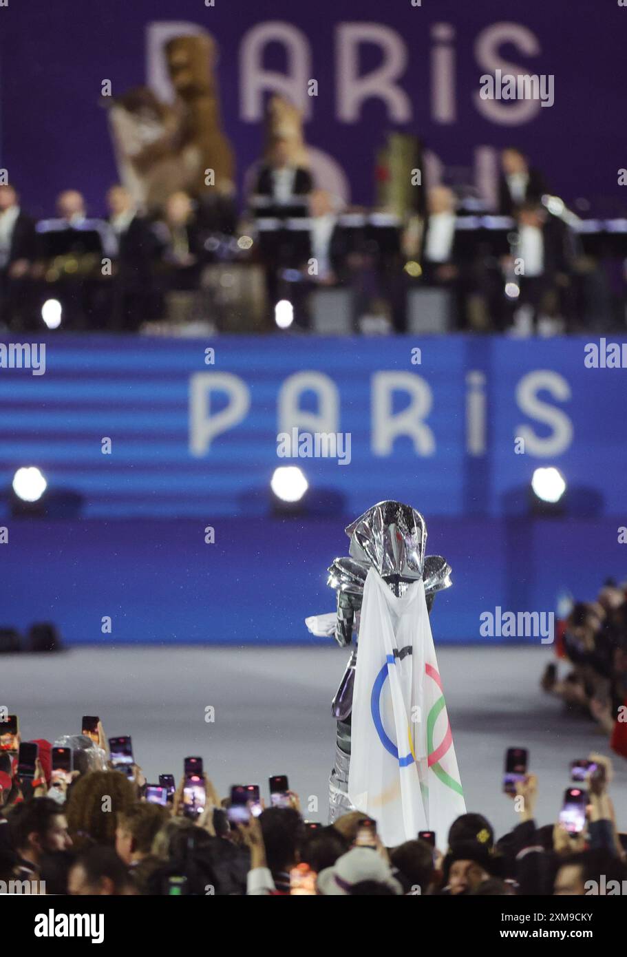 (240726) -- PARIS, 26 juillet 2024 (Xinhua) -- Floriane Issert, sous ...