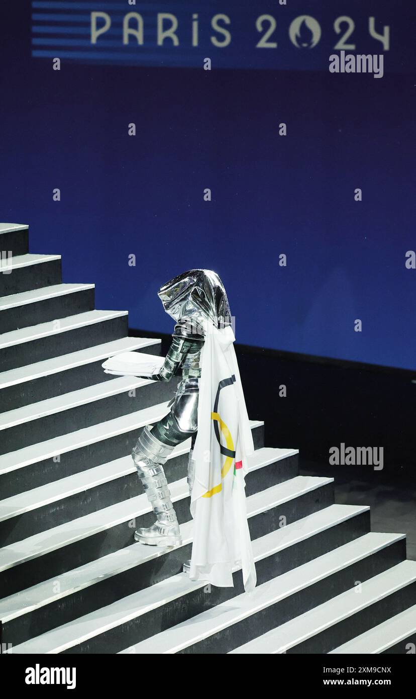 (240726) -- PARIS, 26 juillet 2024 (Xinhua) -- Floriane Issert, sous ...