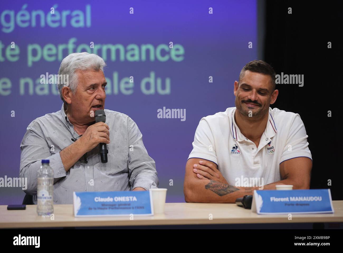 Claude ONESTA, Directeur général de haute performance et Florent ...