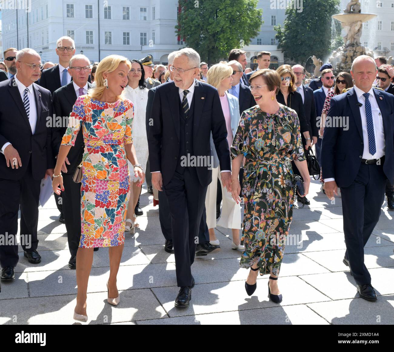 Eröffnung der Salzburger Festspiele 2024, AM 26.07.2024. DAS Bild zeigt ...