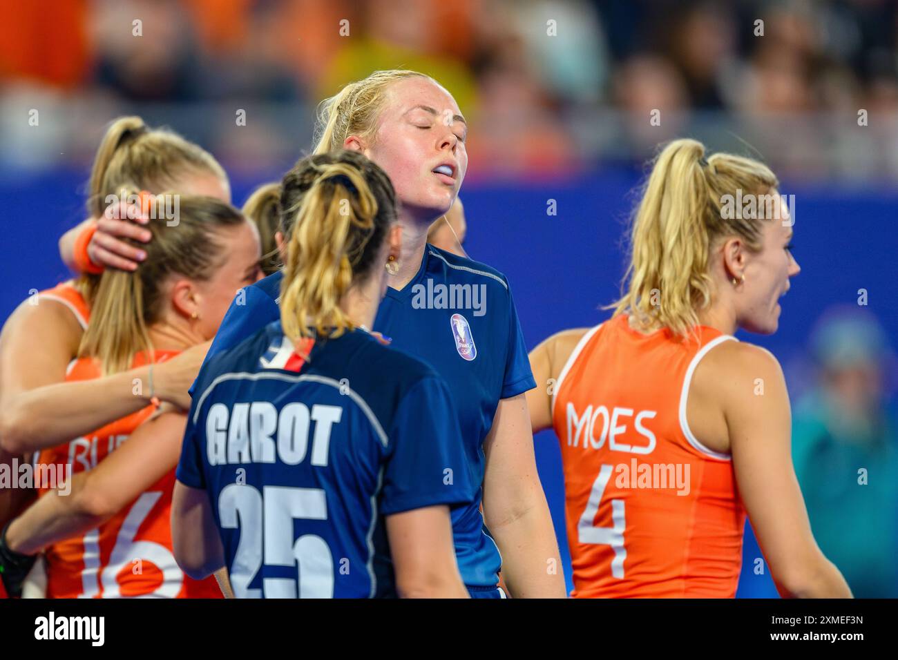 PARIS, 27-07-2024, lieu : stade Yves-du-Manoir. Jeux Olympiques de ...