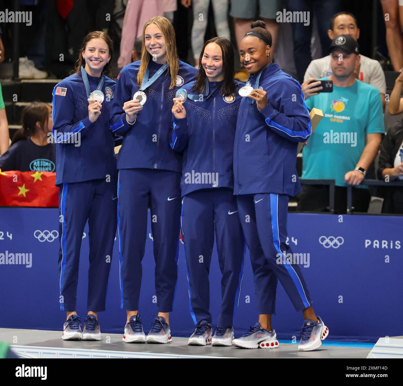 Paris, Ile de France, France. 27 juillet 2024. Kate Douglass (USA ...
