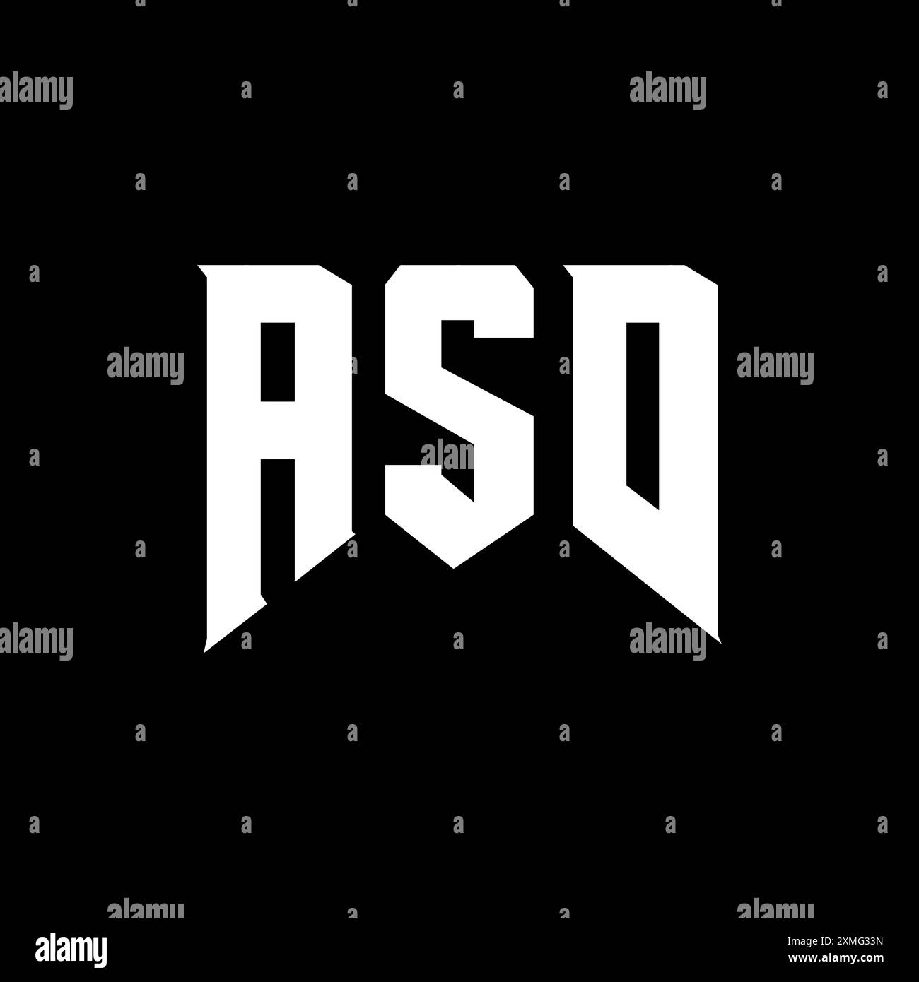 Logo de la technologie asd Banque de photographies et d’images à haute ...