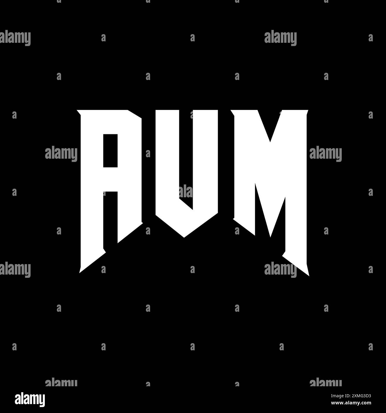 Logo de la technologie aum Banque de photographies et d’images à haute ...