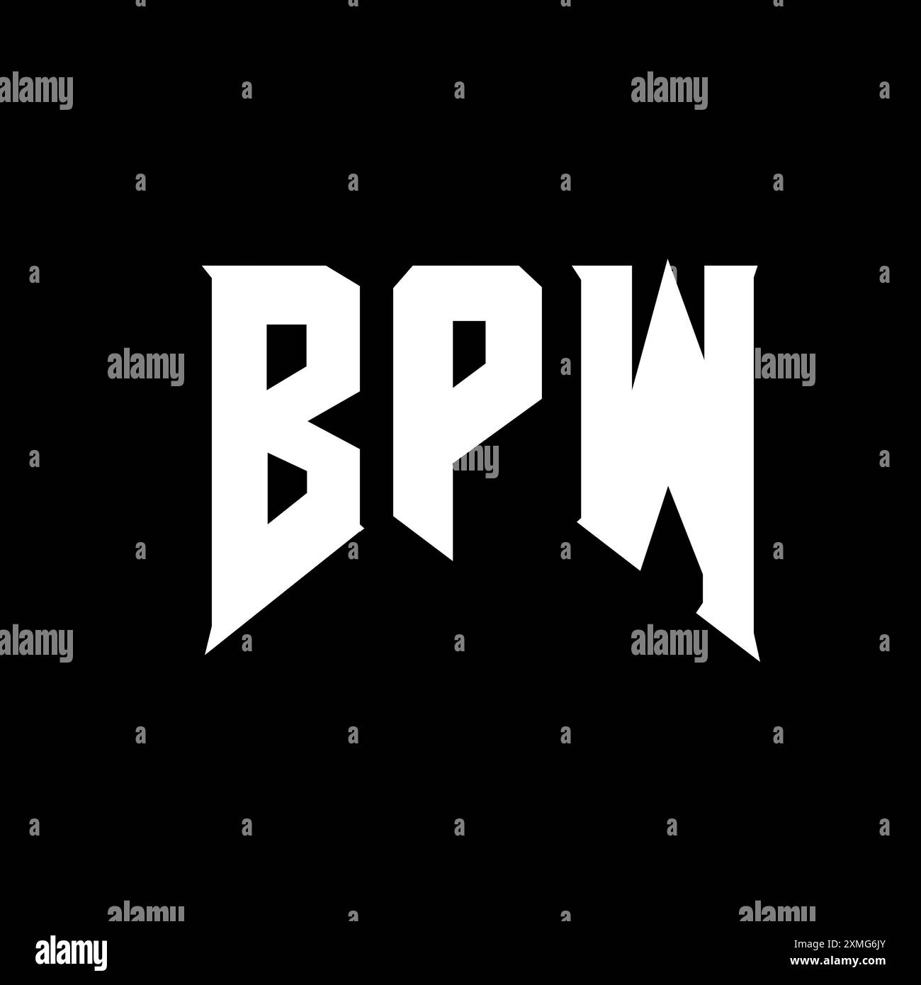 Logo bpw Banque d'images vectorielles - Alamy