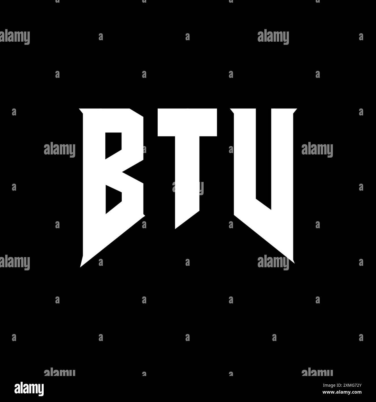 Logo de la technologie btv Banque de photographies et d’images à haute ...