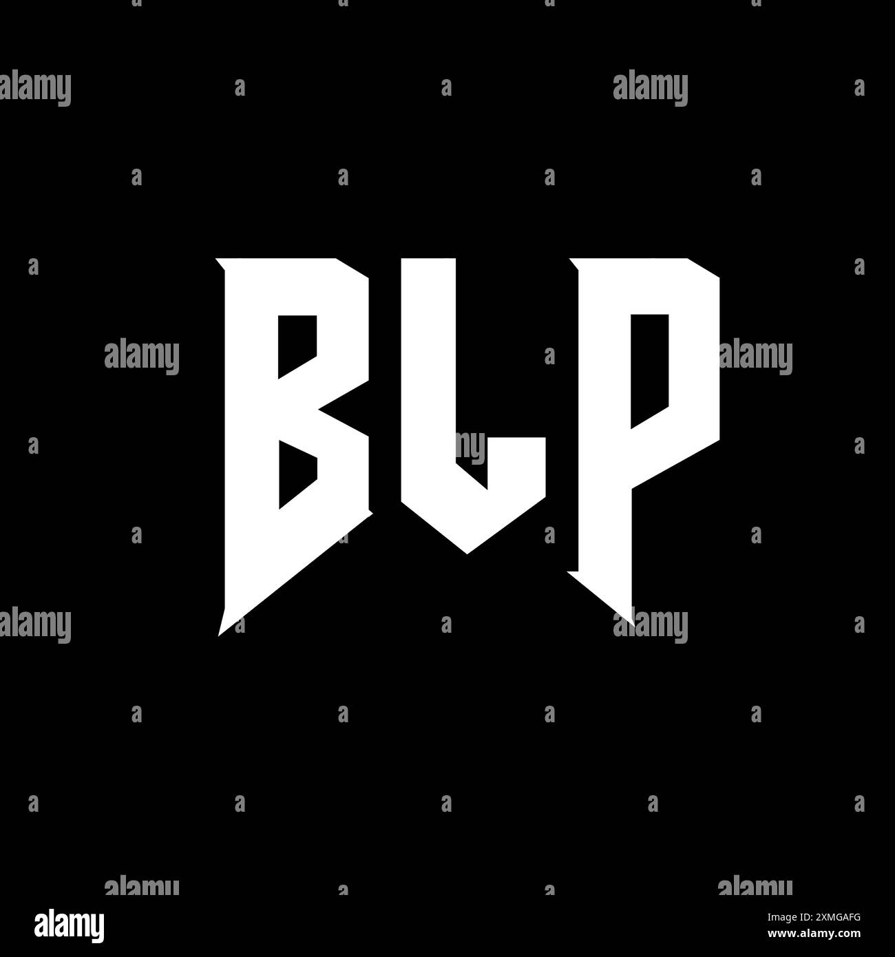 Logo blp Banque d'images noir et blanc - Alamy