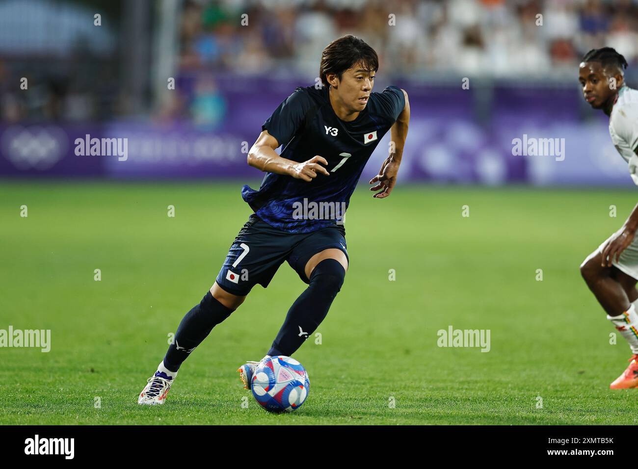 Rihito Yamamoto (JPN), 27 JUILLET 2024 - Football / Football : Paris 2024 Jeux Olympiques de ...