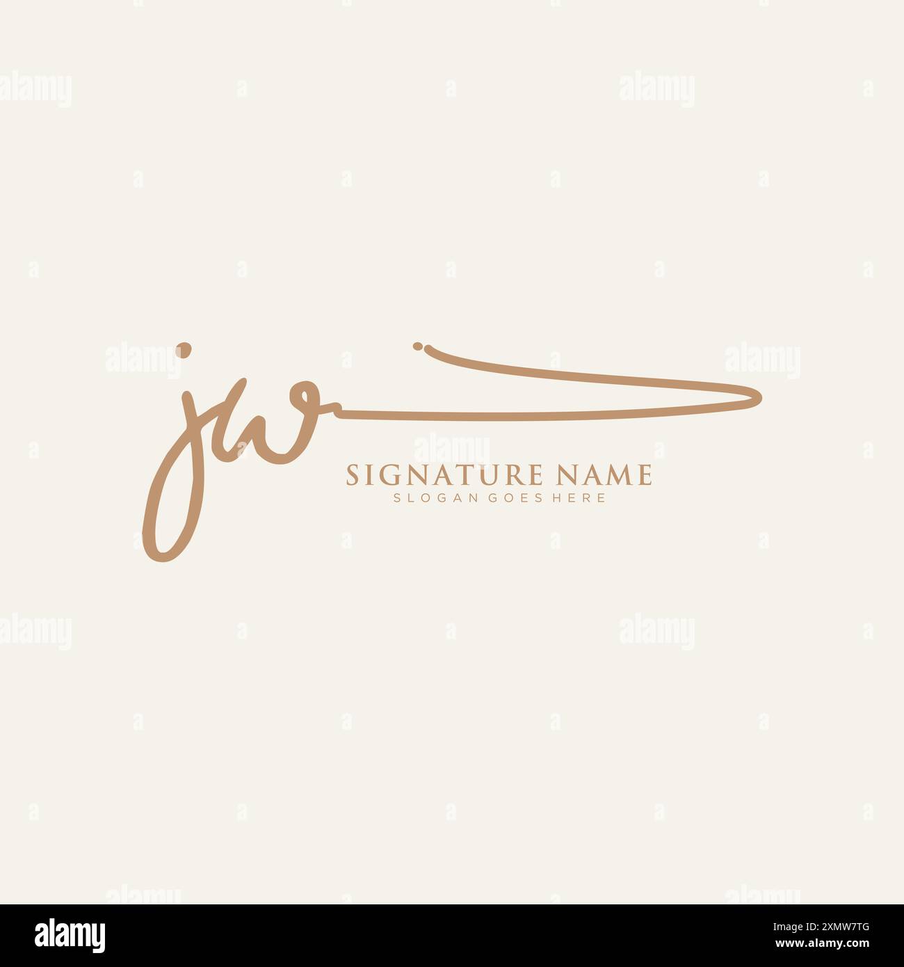 Jw signature Banque de photographies et d’images à haute résolution - Alamy