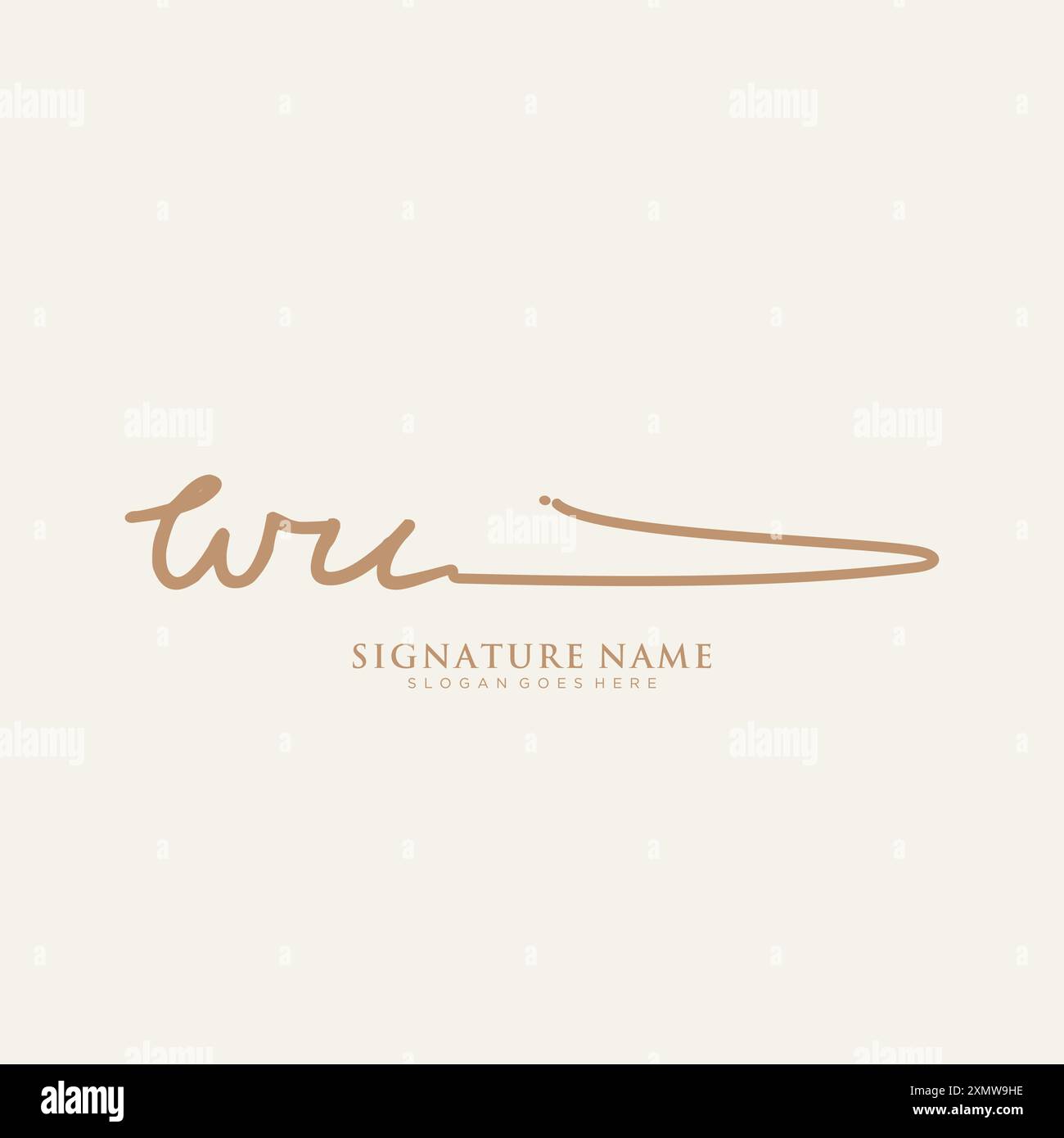 Wu signature Banque de photographies et d’images à haute résolution - Alamy