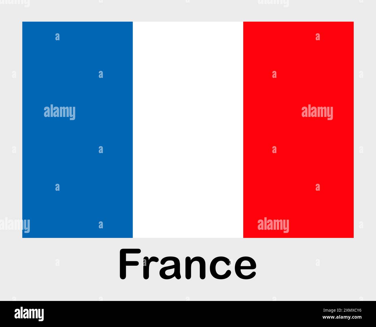 Le drapeau national de france tricolour drapeau de france Banque d ...