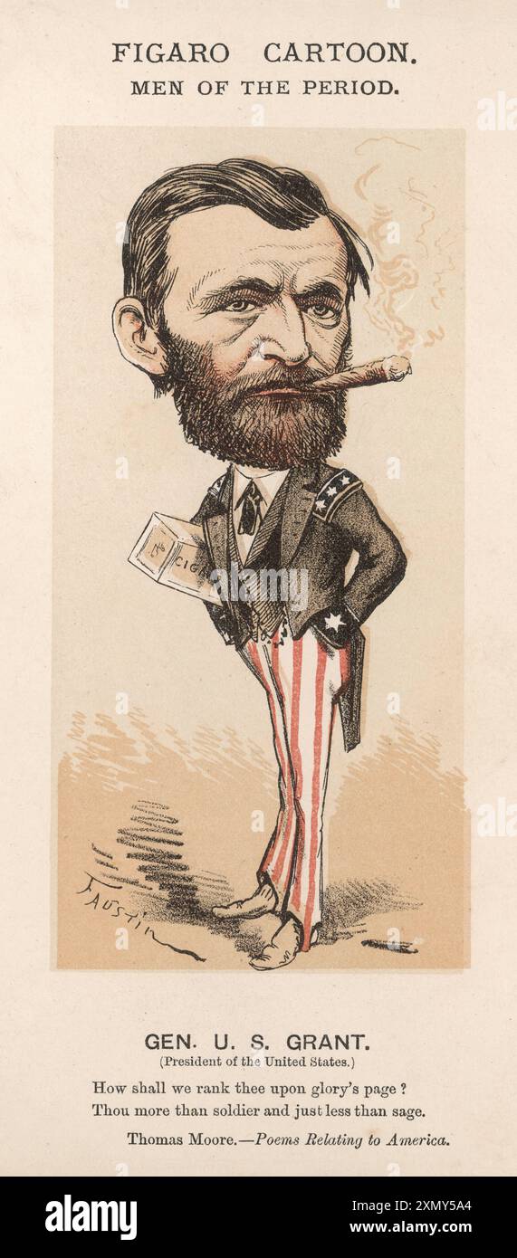 Ulysses grant cartoon Banque de photographies et d’images à haute résolution - Alamy