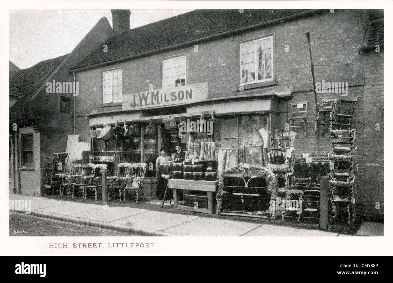 Magasin général des années 1900 Banque de photographies et d’images à ...