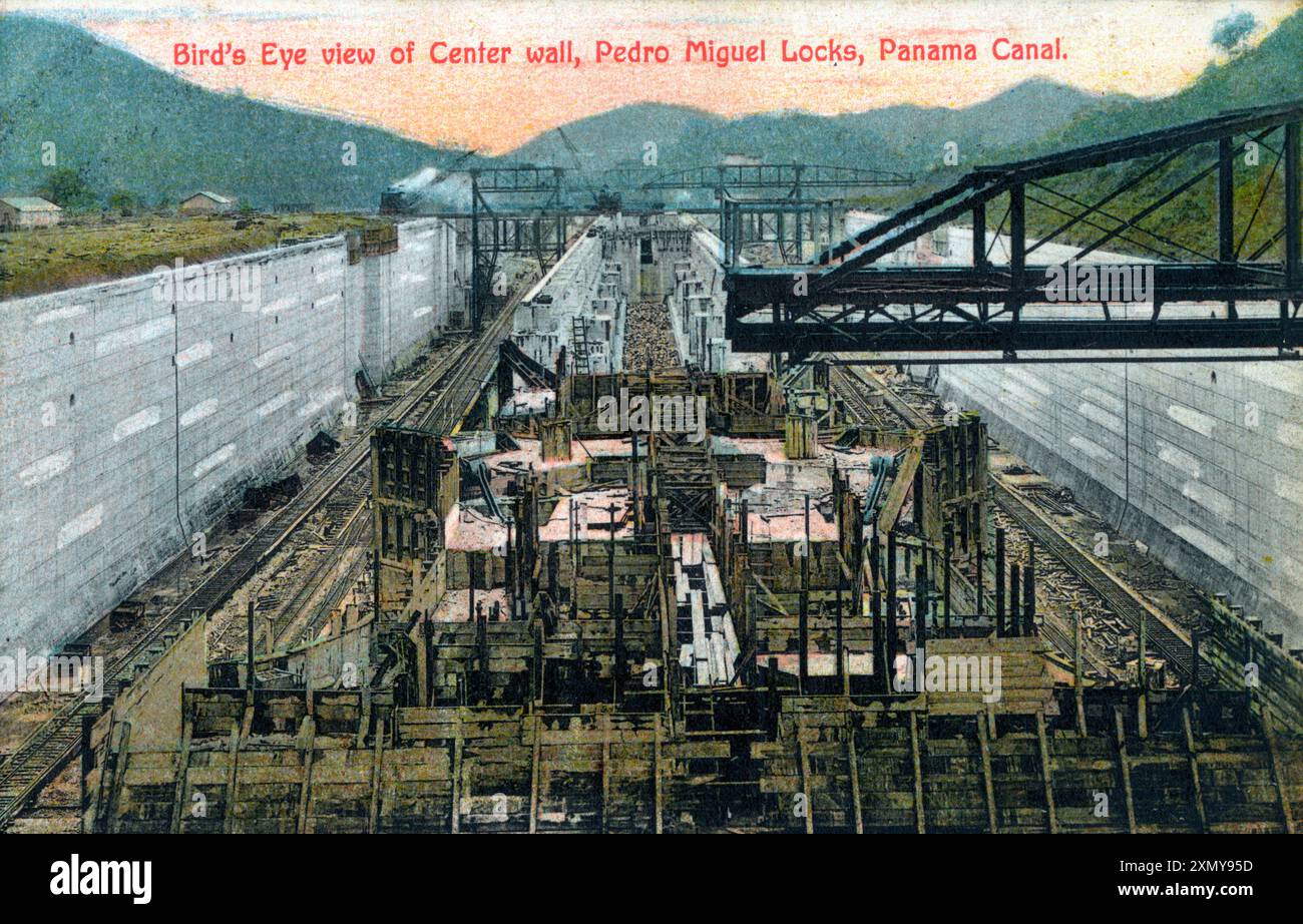 Consrtruccion del canal de panama Banque de photographies et d’images à ...