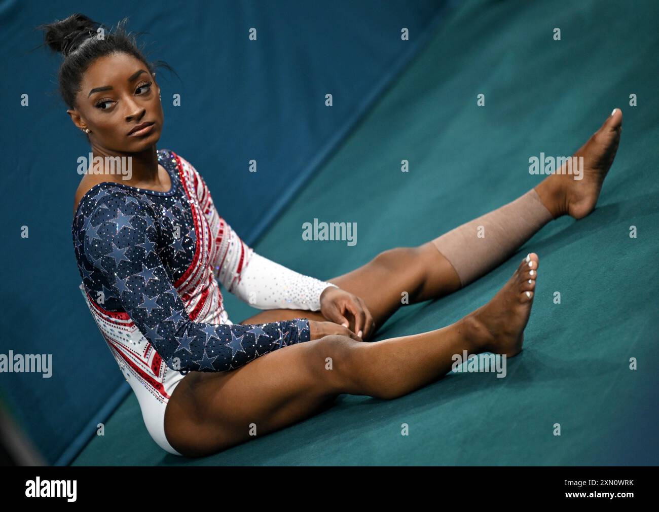 Simone biles jeux olympiques de paris Banque de photographies et d ...