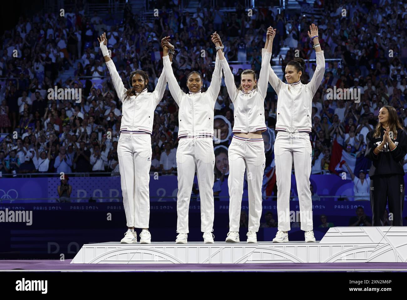 Jeux olympique paris 2024 podium Banque de photographies et d’images à ...