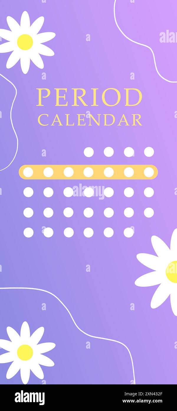 Calendrier menstruel Banque de photographies et d’images à haute ...
