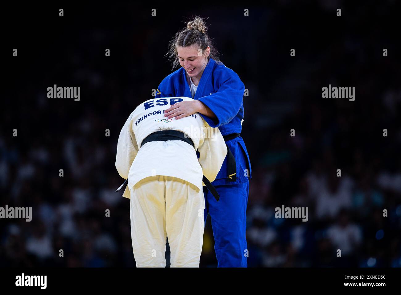 FRA, Olympische Spiele Paris 2024, Judo Damen Kampf um Bronze A, 31.07. ...