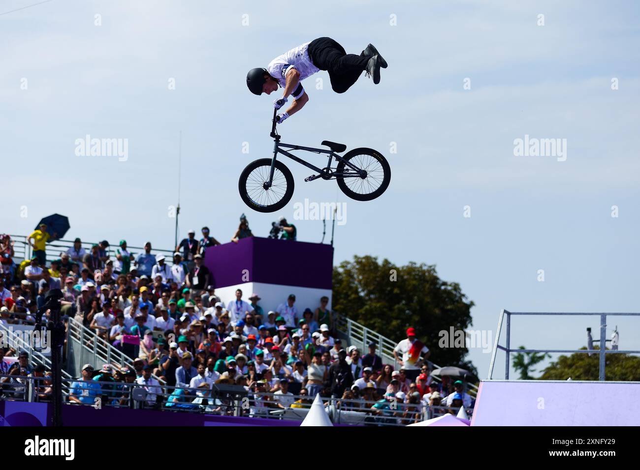Paris, France, 31 juillet 2024. Marcus Christopher des États-Unis lors ...