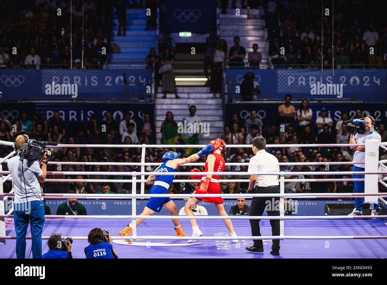 PARIS, IF - 31.07.2024 : BOXE LÉGÈRE FEMME PARIS 2024 - boxe - Jeux ...