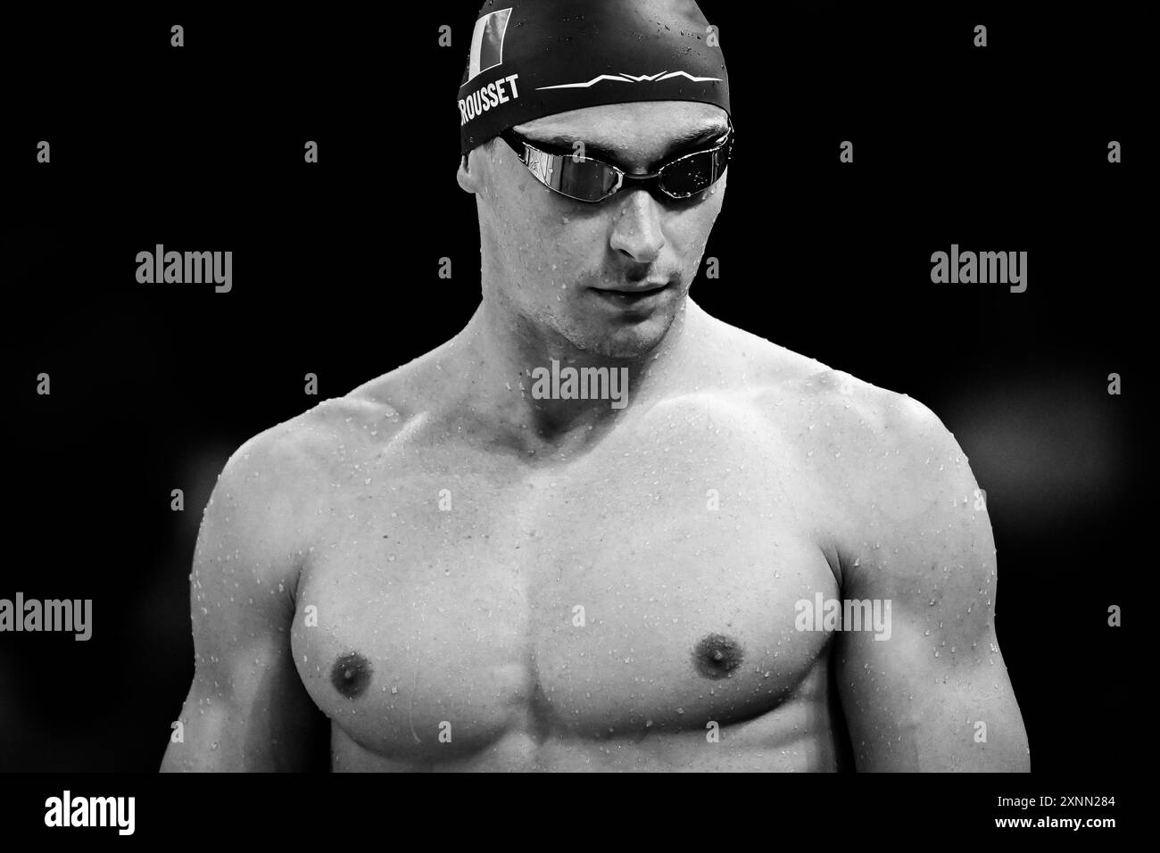 Jeux olympiques de paris 2024 Banque d'images noir et blanc - Alamy