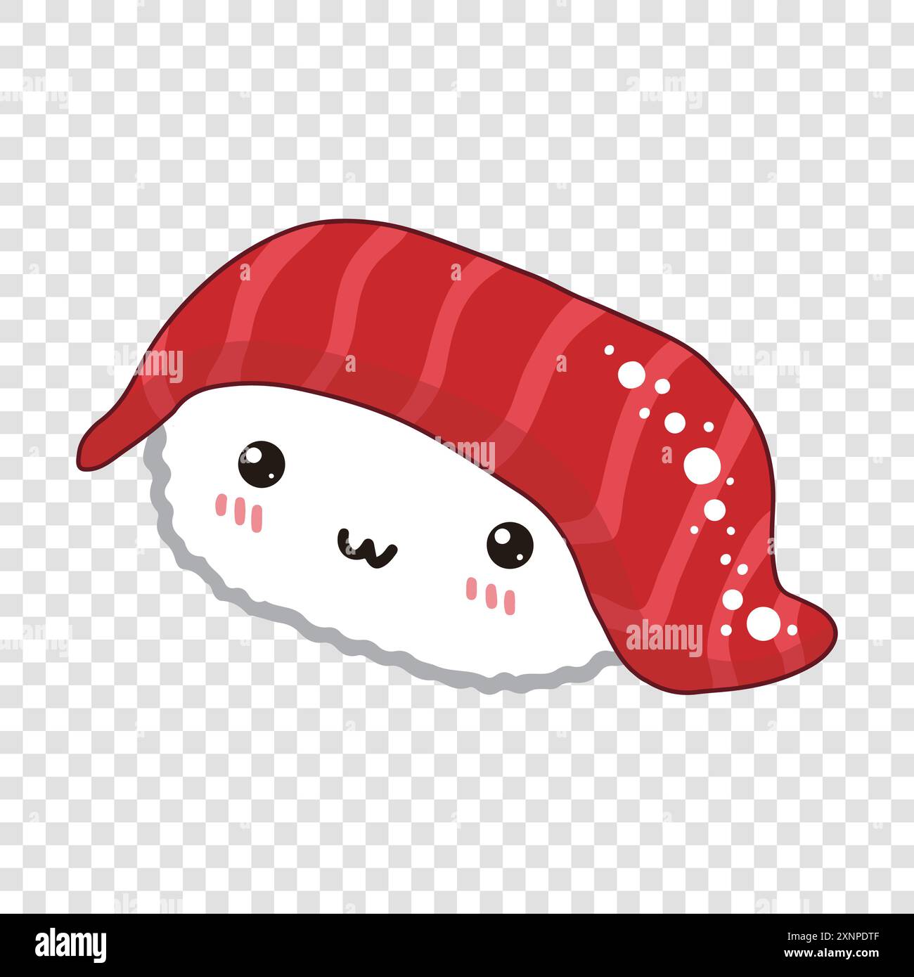 Sushi kawaii Banque d'images vectorielles - Alamy