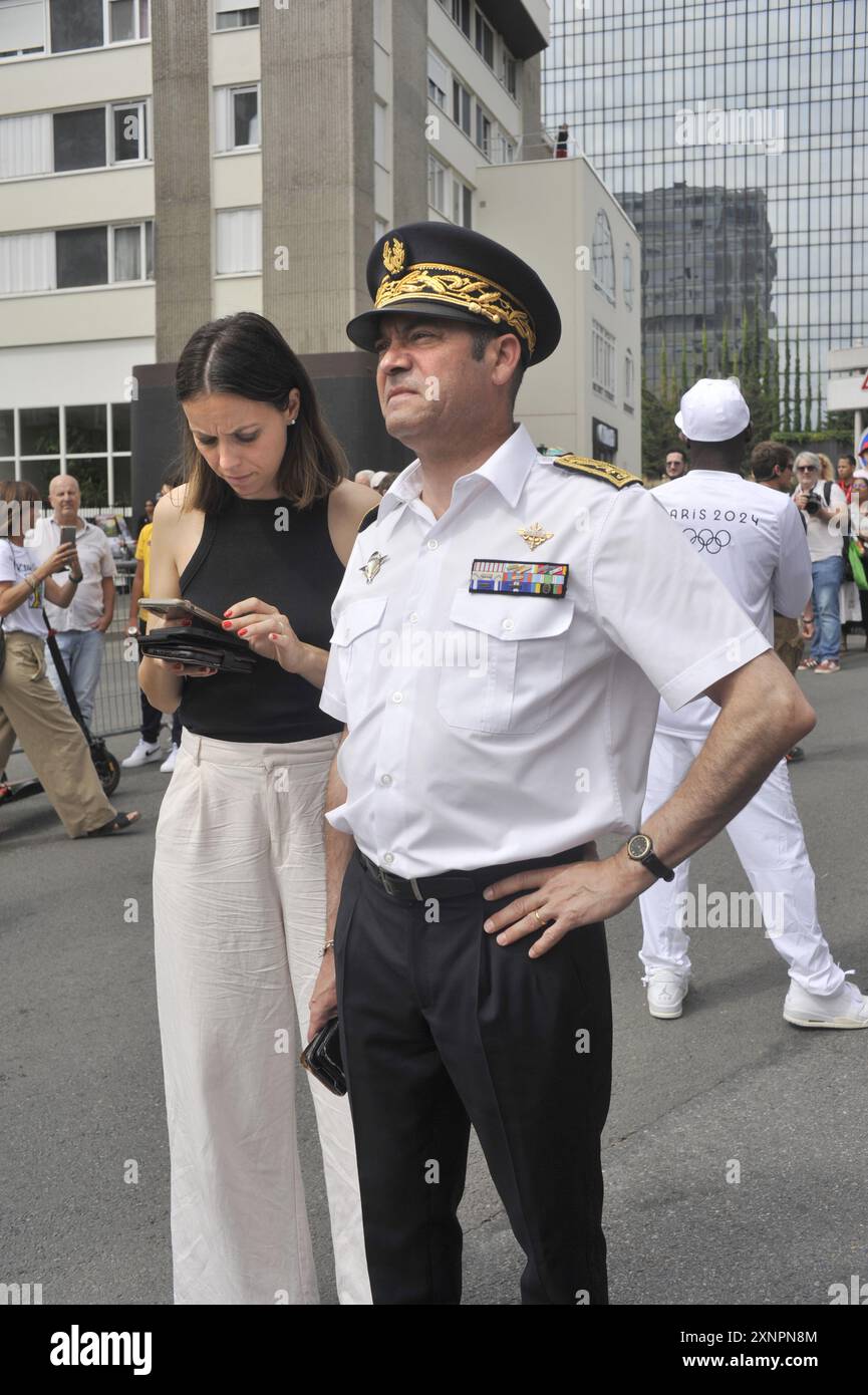FRANCE. SEINE-SAINT-DENIS (93) BAGNOLET. PRÉFET JACQUES WITKOWSKI LORS ...