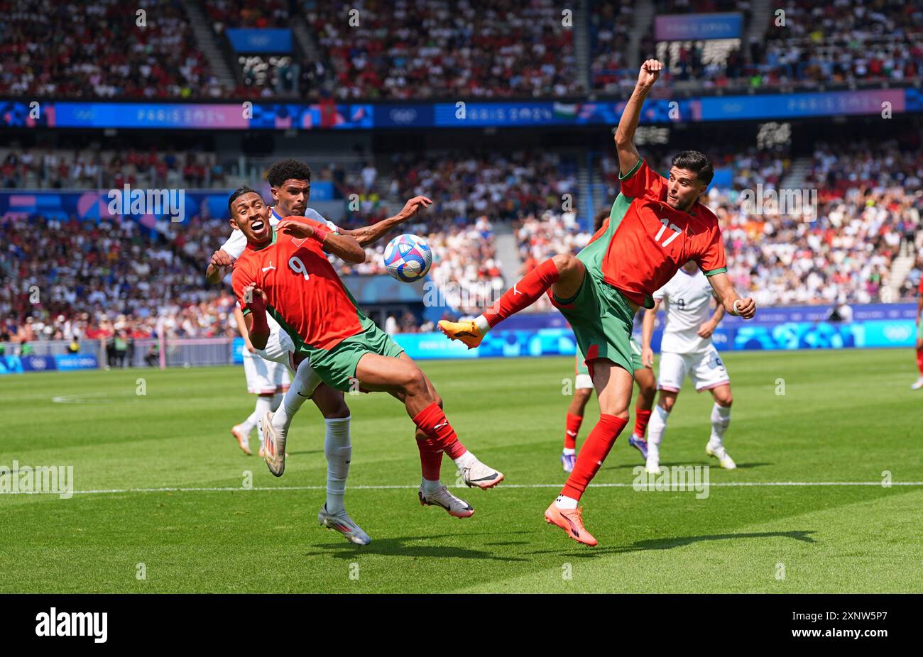 02 août 2024 : Nathan Harriel (USA) et Soufiane Rahimi (Maroc ...