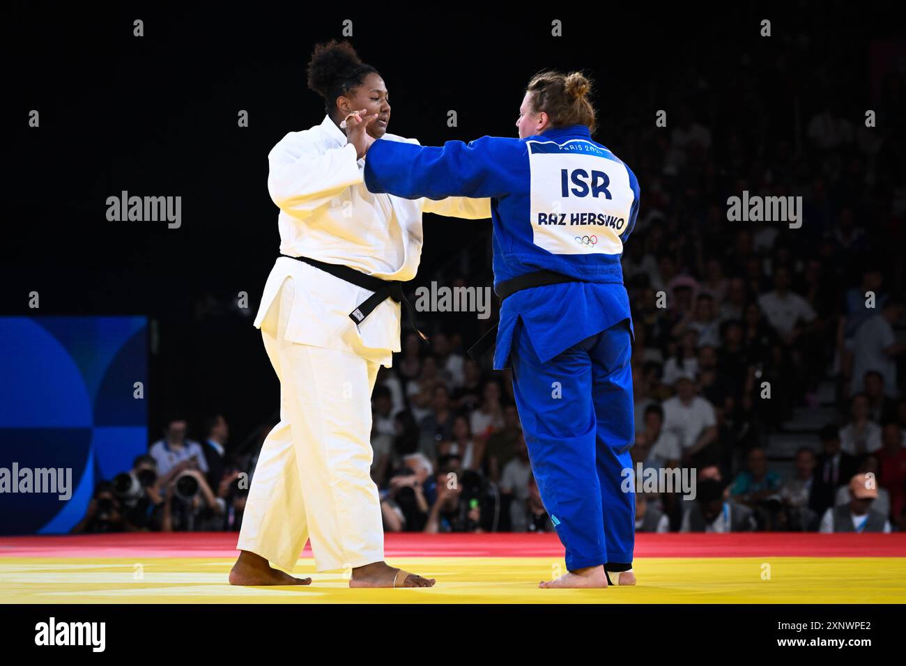Raz Hershko ( ISR ) vs Beatriz Souza ( BRA ), Judo, finale féminine +78 ...