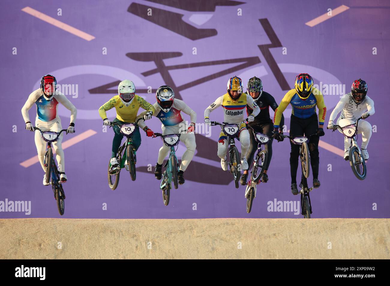 Courses de bmx jeux olympiques paris 2024 Banque de photographies et d ...