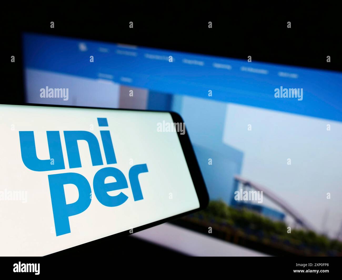 Allemagne entreprise uniper Banque de photographies et d’images à haute ...
