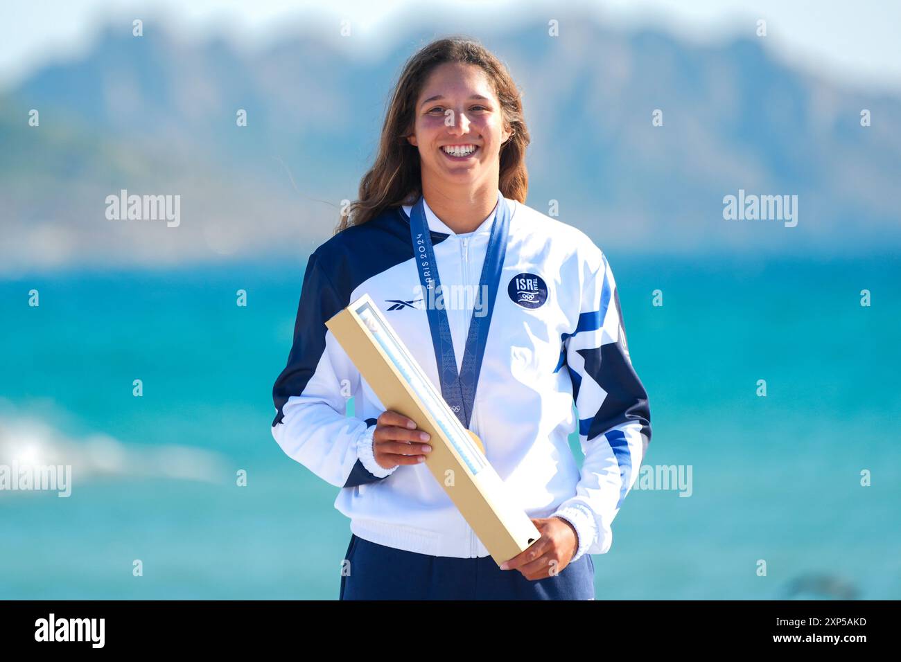 Paris, France. 3 août 2024. Sharon Kantor (Israël) Médaille d'argent ...