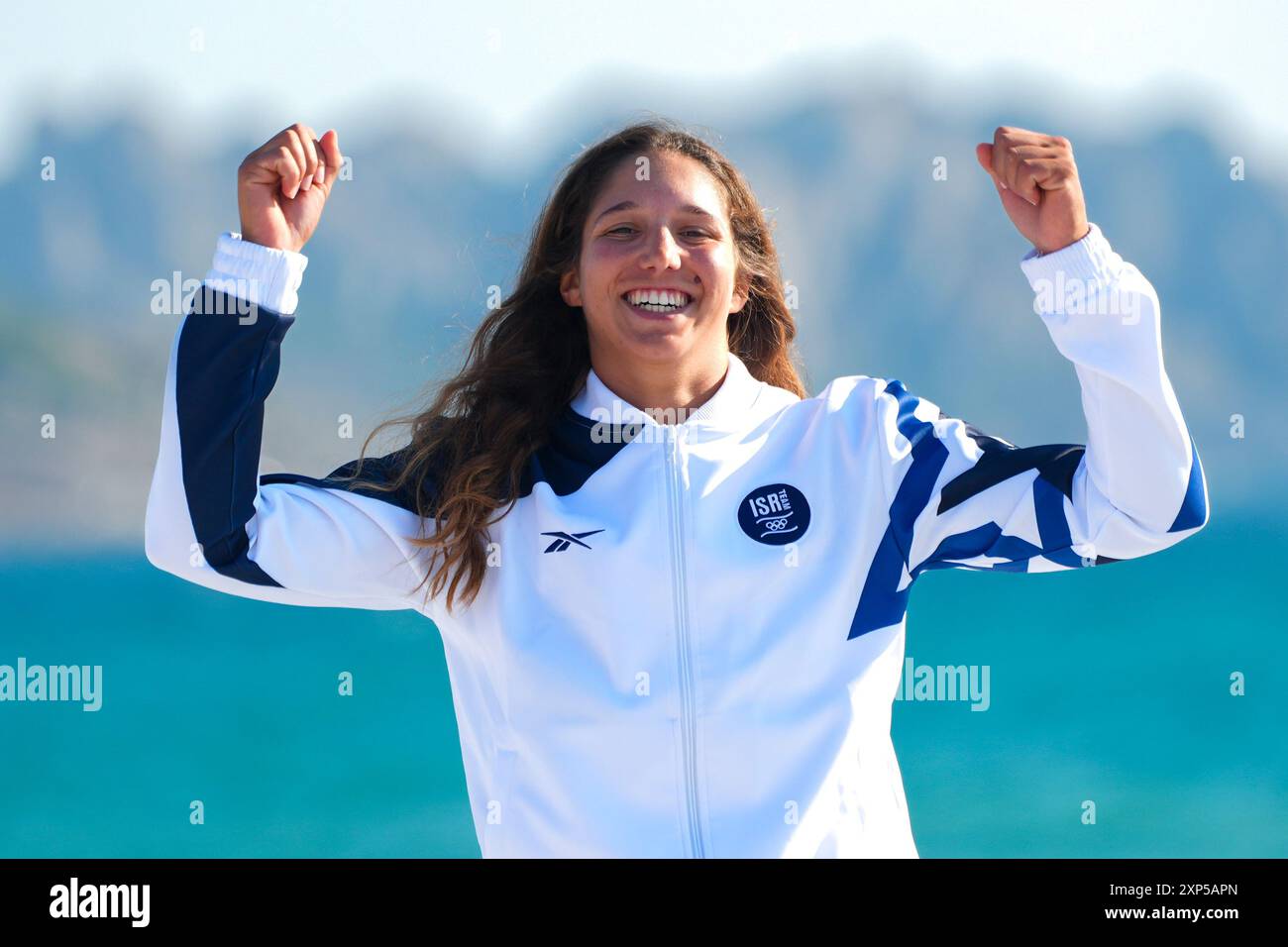 Paris, France. 3 août 2024. Sharon Kantor (Israël) Médaille d'argent ...