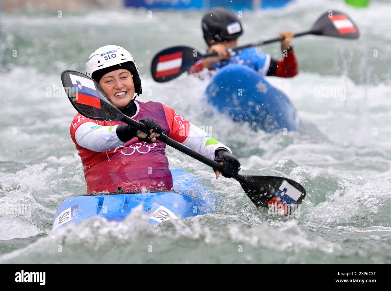Paris, France. 03 août 2024. Jeux Olympiques de Paris 2024. Kayak Cross ...