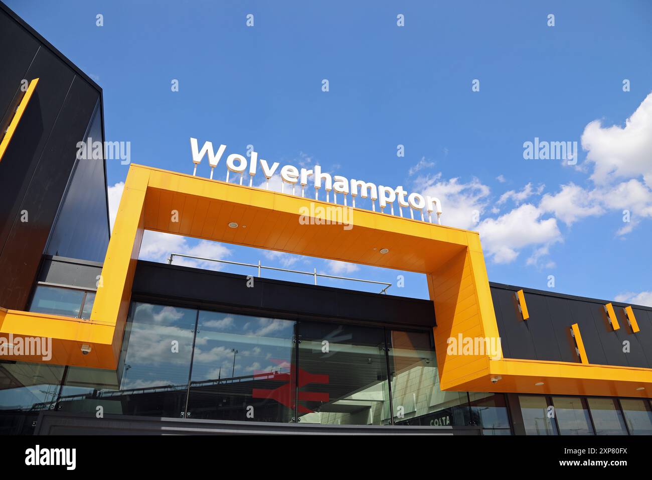 Terminus du tramway de wolverhampton Banque de photographies et d ...