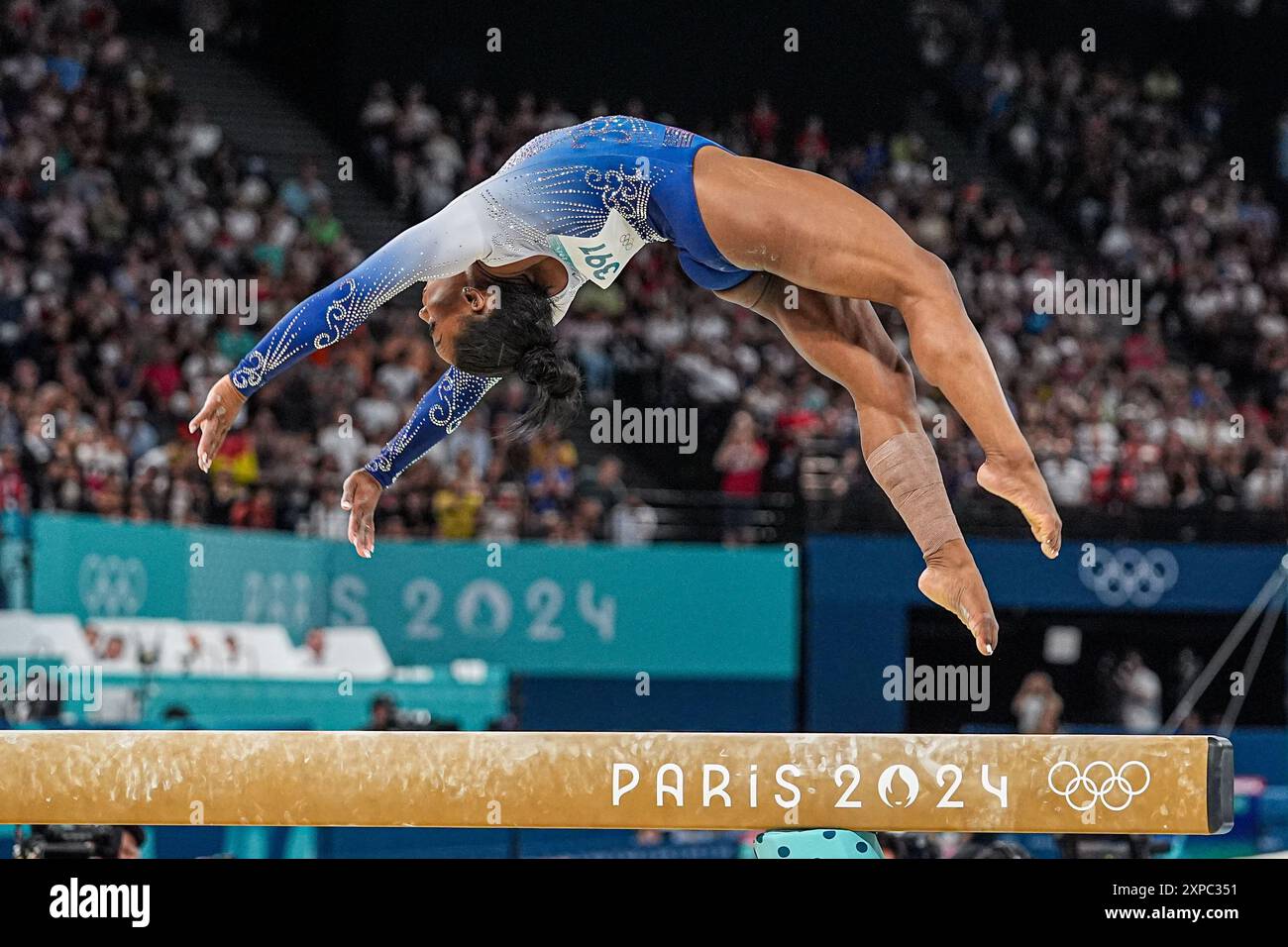 Simone Biles des États-Unis, gymnastique artistique, finale du Balance ...