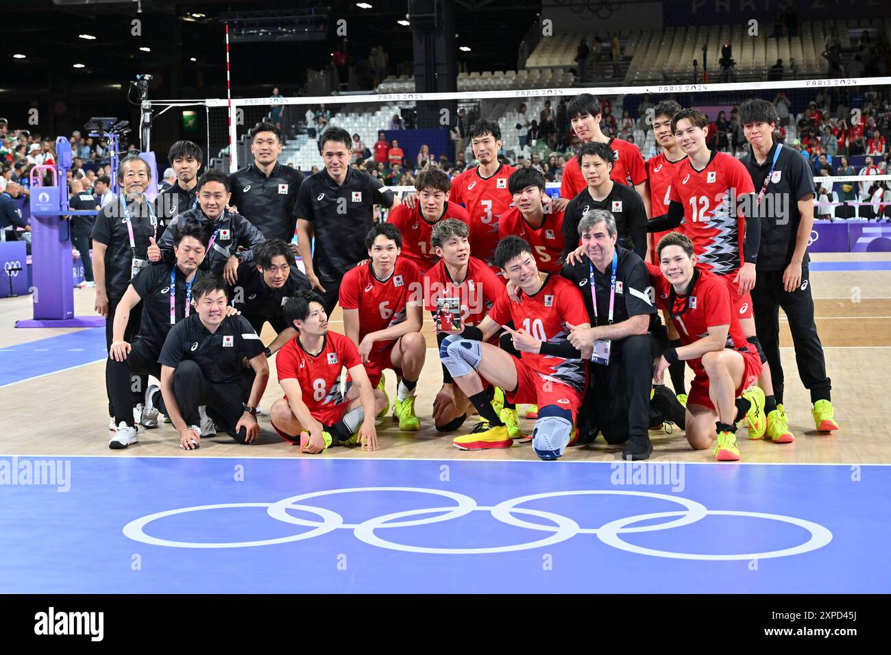 Japan volleyball team group jpn Banque de photographies et d’images à ...