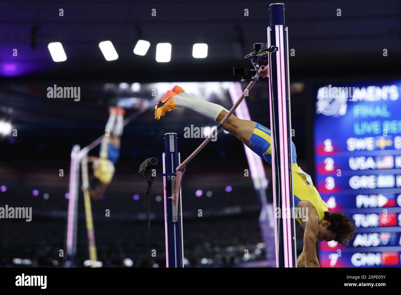 DUPLANTIS Armand de Suède, Athlétisme Men's Pole Vault final lors des ...