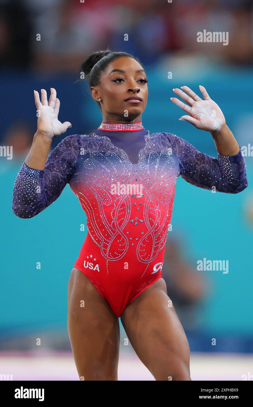 Simone Biles (USA), 5 AOÛT 2024 - gymnastique - artistique : finale d ...