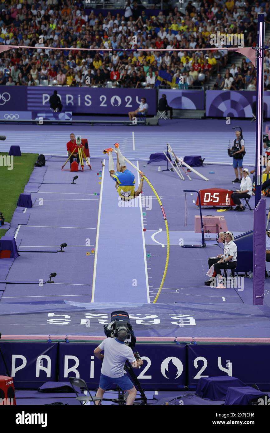 DUPLANTIS Armand de Suède, Athlétisme Men's Pole Vault final lors des ...