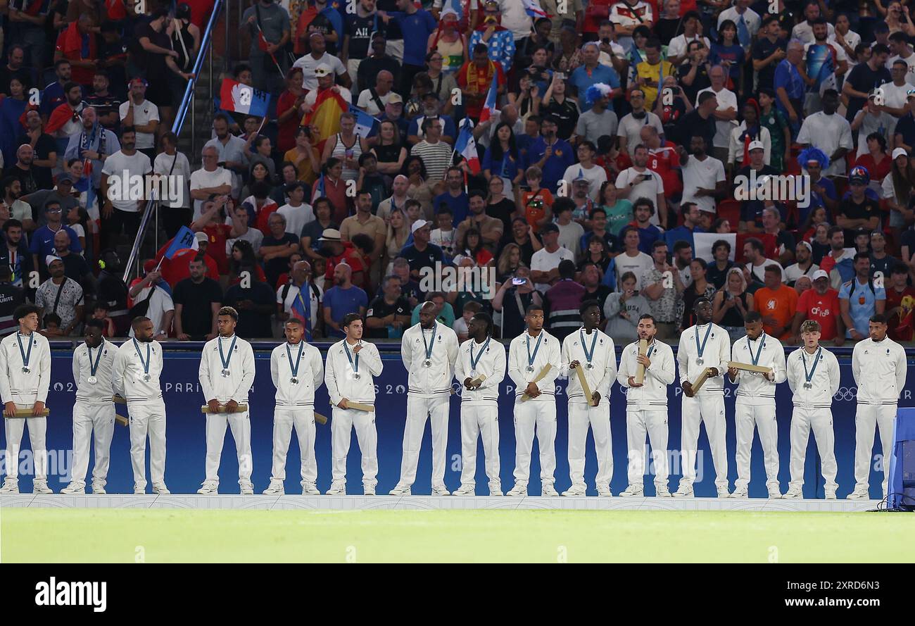Jeux olympiques de football masculin paris 2024 Banque de photographies et d’images à haute ...