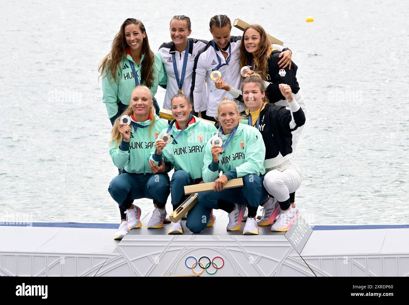 Paris, France. 09 août 2024. Jeux Olympiques de Paris 2024. Canoë ...