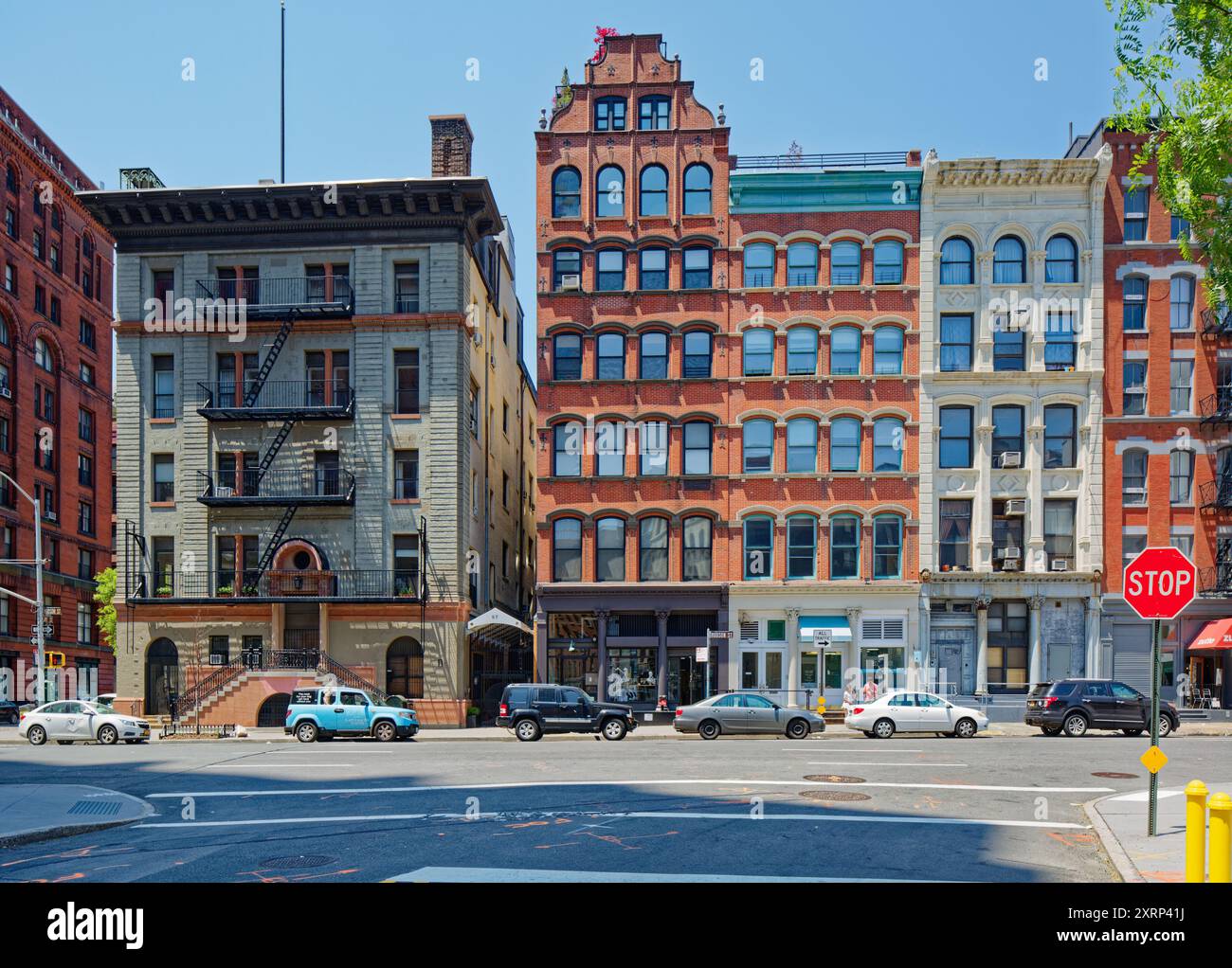 Le 71 Hudson Street, Tribeca West Historic District, est un immeuble de ...