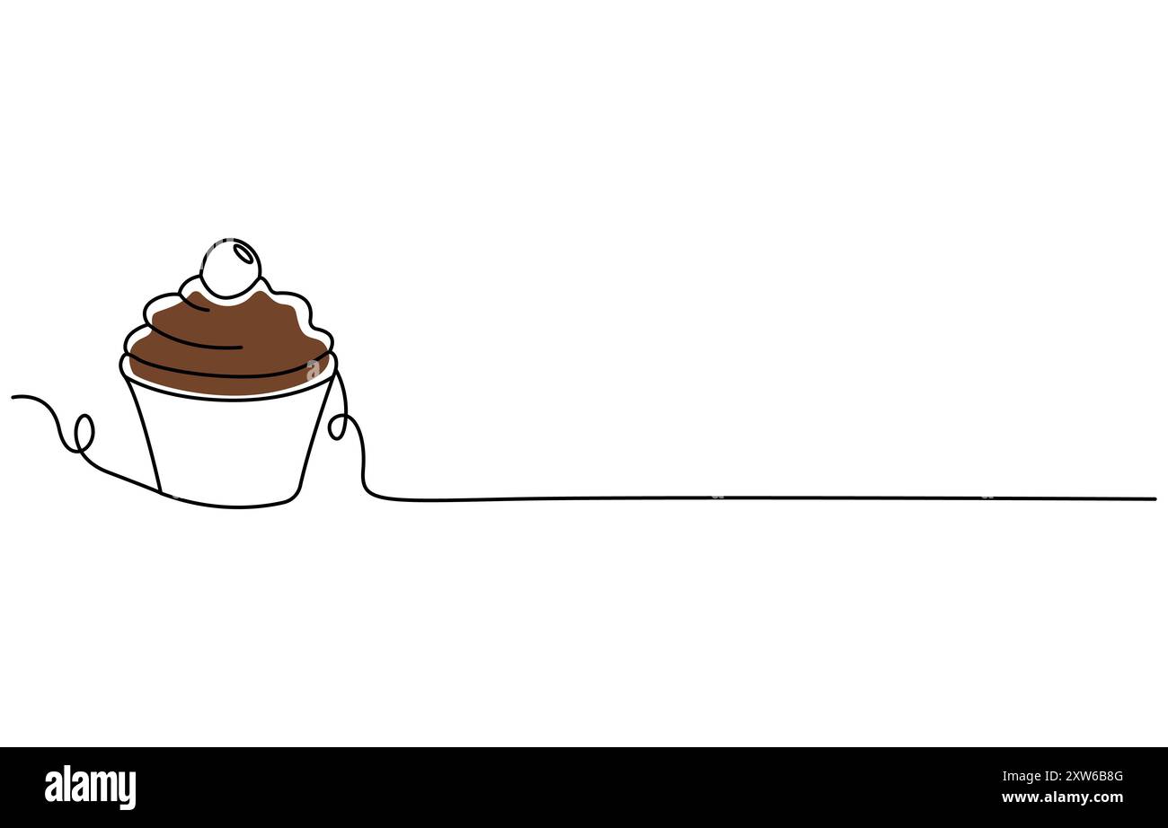 Dessin continu d'une ligne 4 juillet Happy Independence Day ...