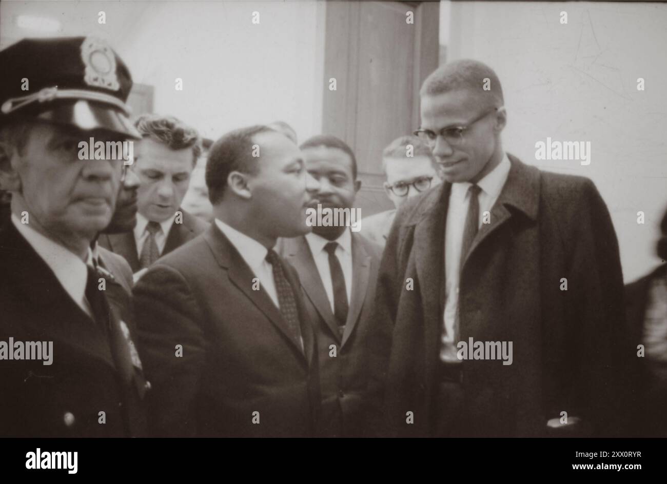 Martin luther king et malcolm x Banque de photographies et d’images à ...