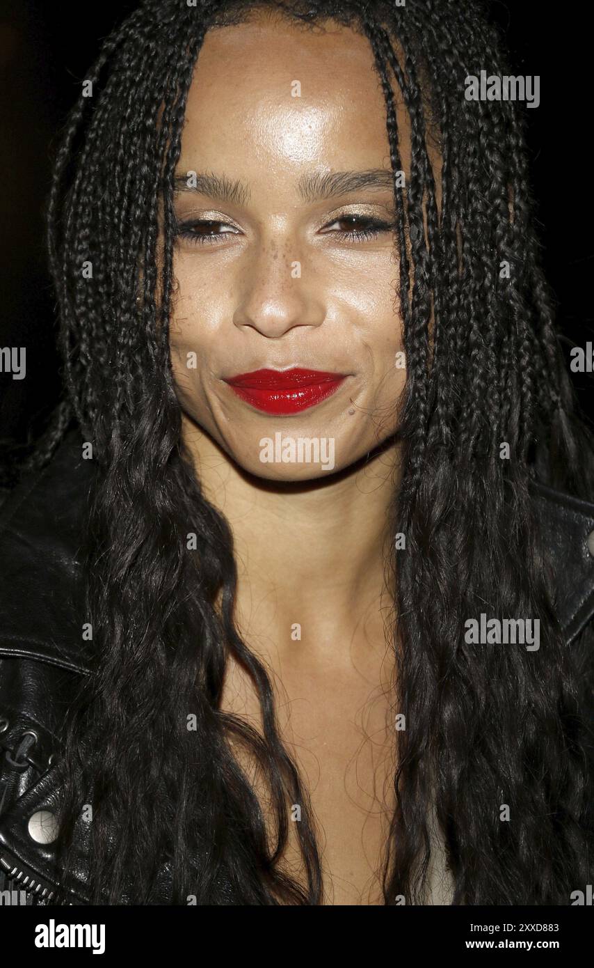 Zoe Kravitz à Zoe Kravitz célèbre son nouveau rôle avec Yves Saint ...