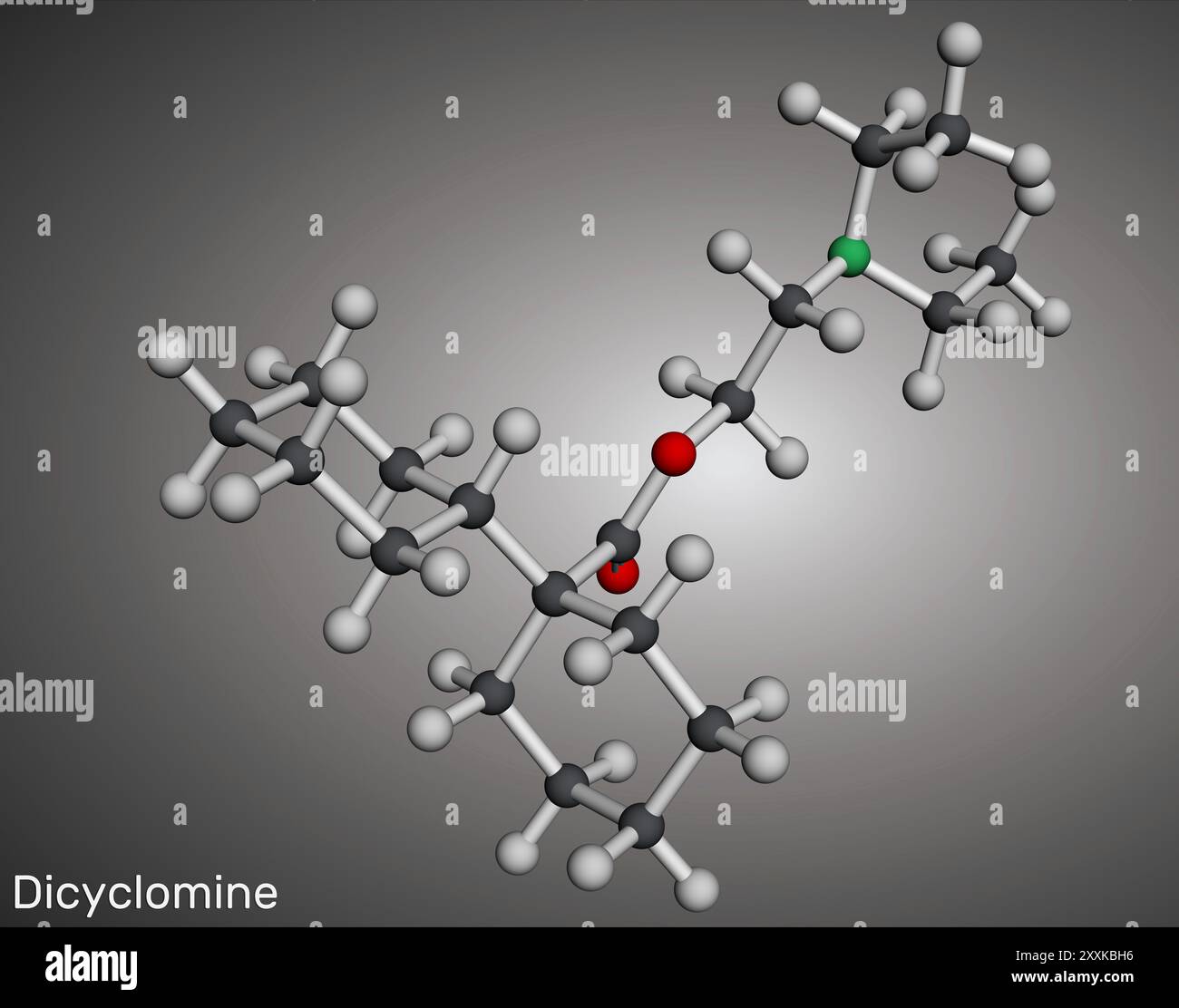 Dicyclomine moléculaire Banque de photographies et d’images à haute ...