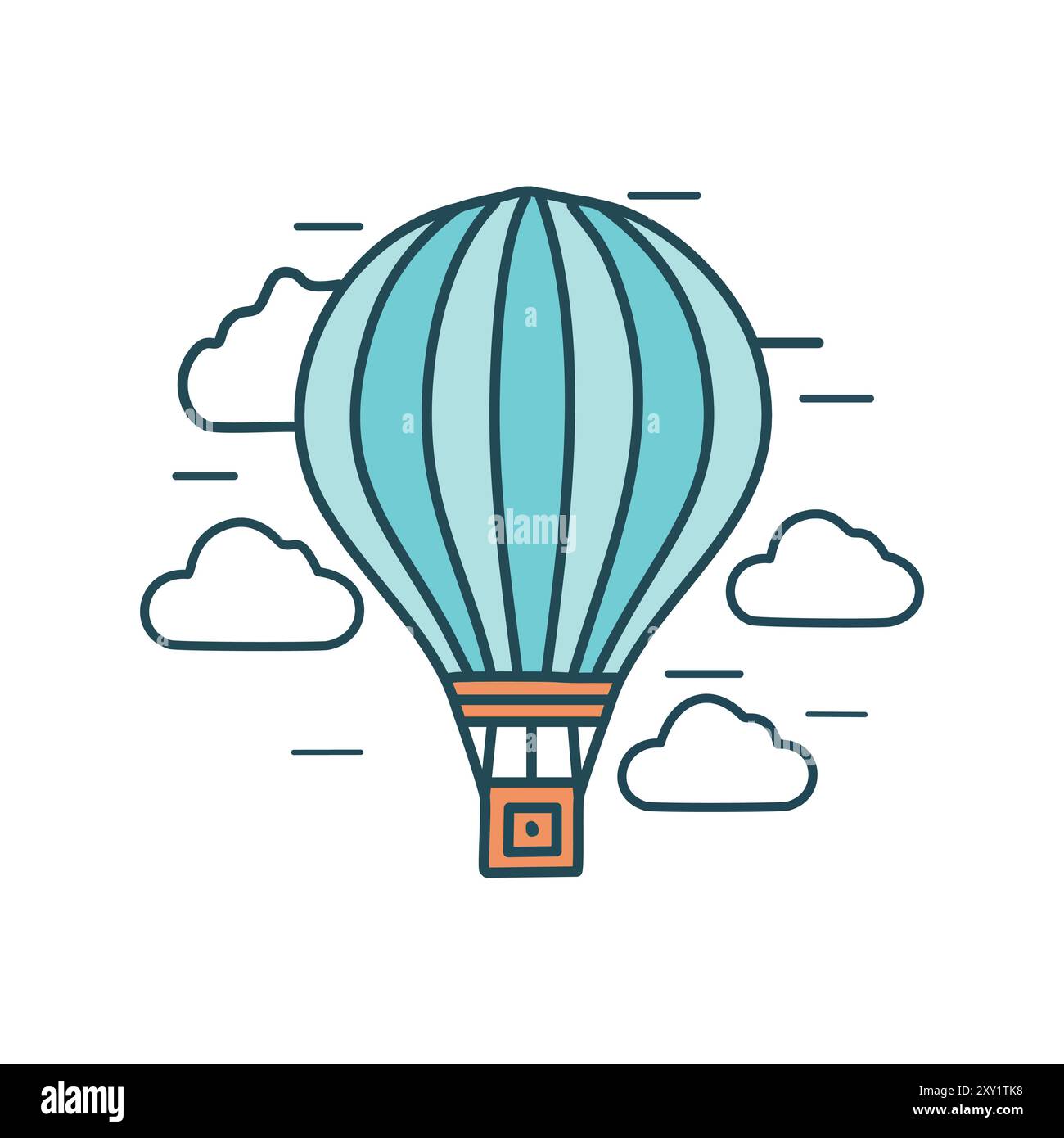 Volaient vers une nouvelle destination Banque d'images vectorielles - Alamy