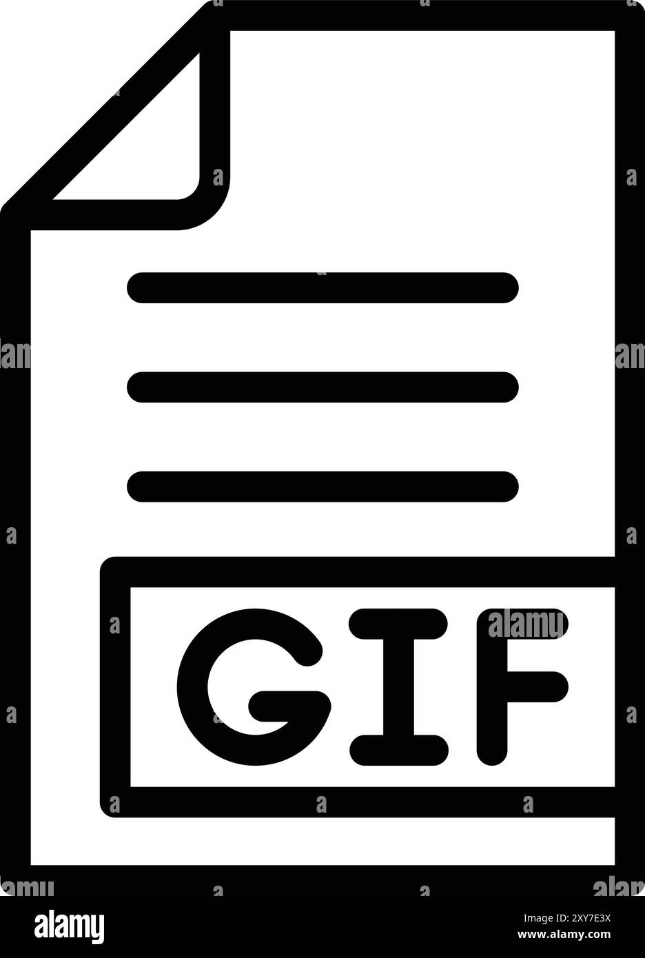 Vecteur gif Banque d'images noir et blanc - Alamy