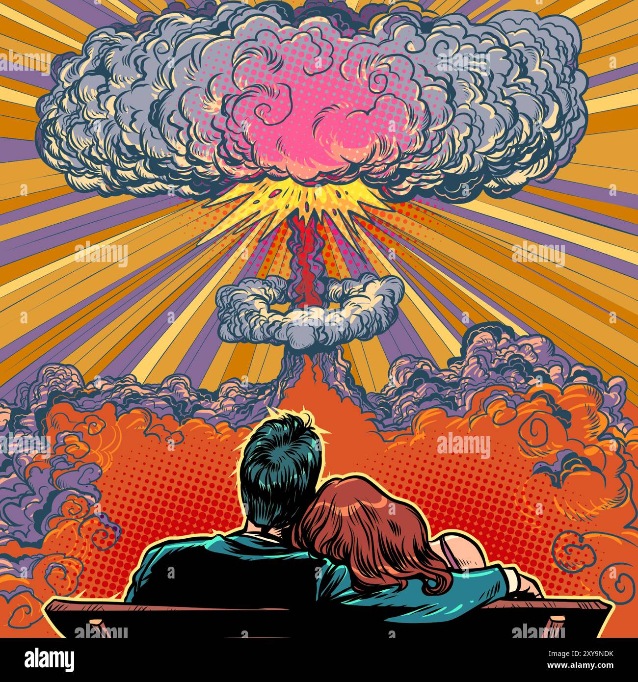 Jusqu'au dernier homme Banque d'images vectorielles - Alamy